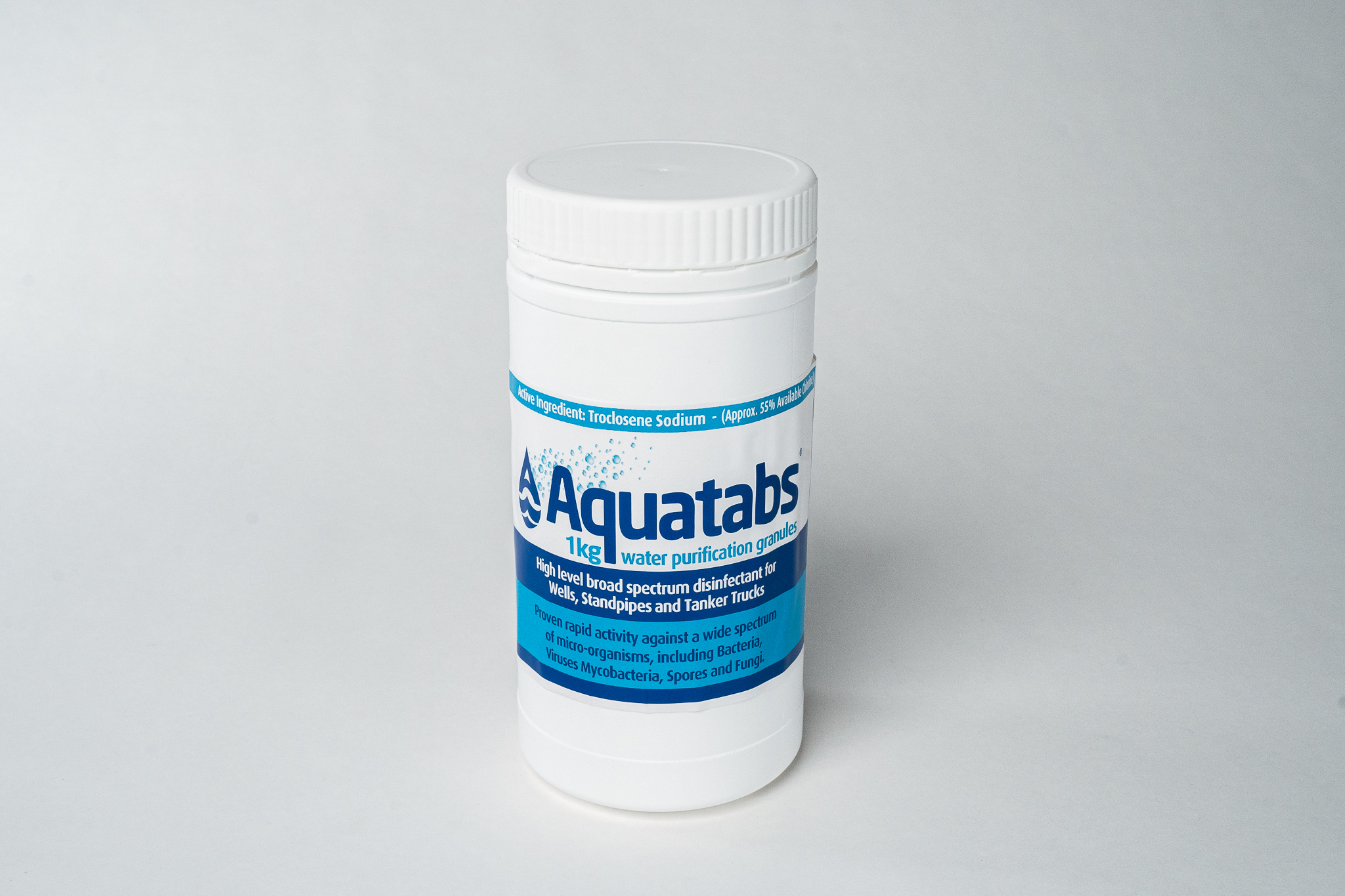 Aquatabs Granules for Water Purification - Large Volume Solutions